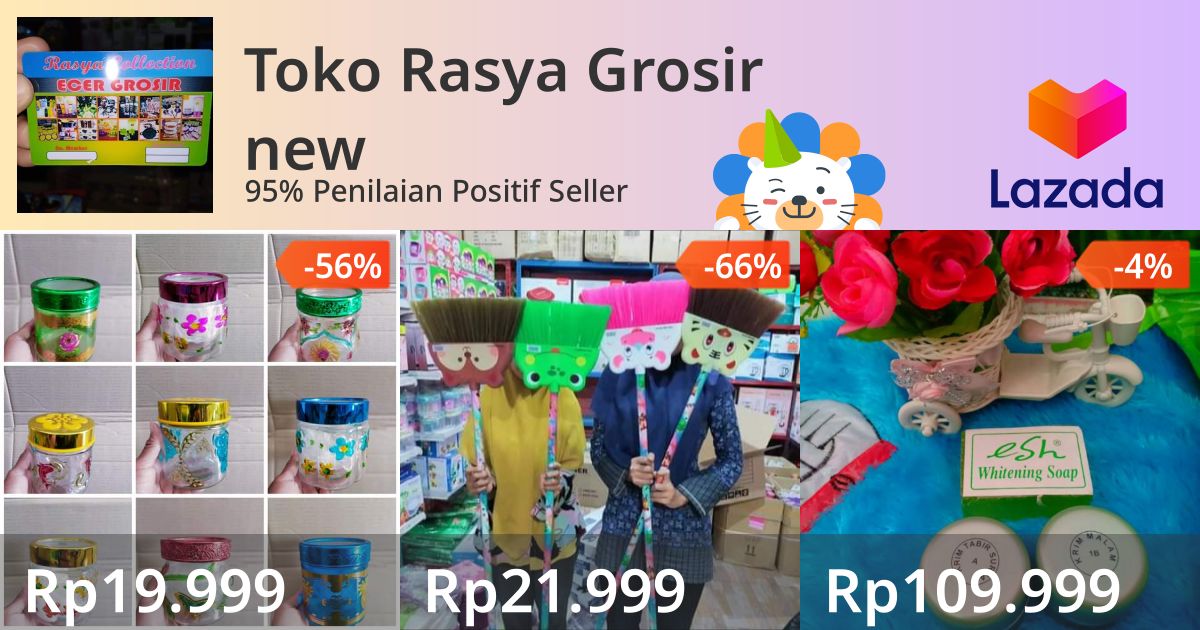 Toko Rasya Grosir new | Lazada Indonesia