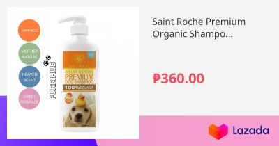 Saint Roche Premium Organic Shampoo (250ml,628ml)