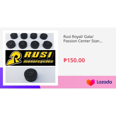 Rusi Royal/ Gala/ Passion Center Stand Rubber Custom made heavy duty ...