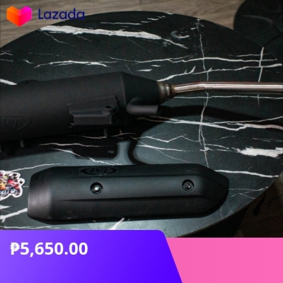 JVT Pipe V3 for Yamaha Mio Soulty black Titanium Tip