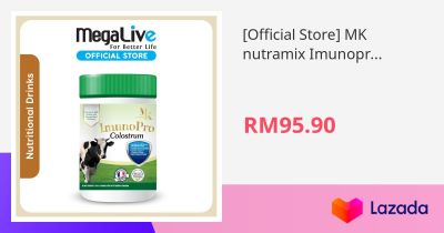 [Official Store] MK nutramix Imunopro Colostrum 500G