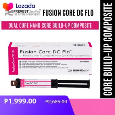 [SALE!] PREVEST DENPRO Fusion Core DC Flo (Light Curing/Chemical Curing ...