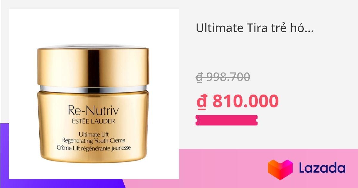Ultimate Tira trẻ hóa kem（Creme）Re-Nutriv Ultimate Lift Regenerating ...