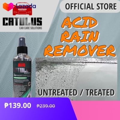 Acid Rain Remover water marks remover 250ML by Catulus Glass Cleaner ...