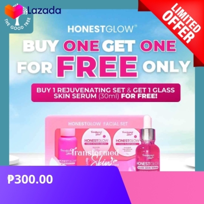 HonestGlow Facial Set Mild Rejuvenating Set - Honest Glow Transformed Skin