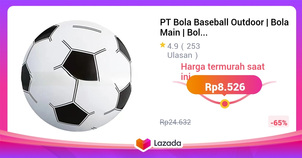 PT Bola Baseball Outdoor | Bola Main | Bola Olahraga | COD