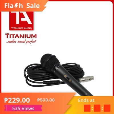 Titanium Audio Professional Wired Microphone / Microphone for Videoke ...