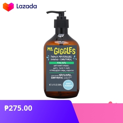 Mr. Giggles Shampoo & Conditioner Baby Powder 500ml for Dog and Cat