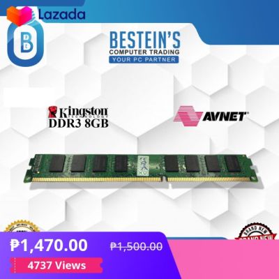 RAM (8G DDR3 1600mhz), KINGSTON, DESKTOP DUAL SIDED (240-Pin, DIMM ...