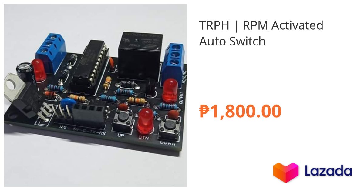 TRPH | RPM Activated Auto Switch