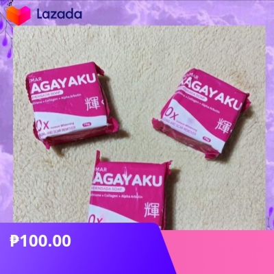 3 FOR 100 Rosmar KAGAYAKU condensada soap