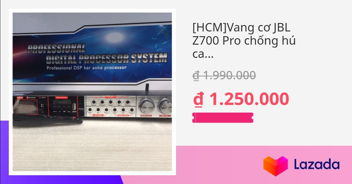 [HCM]Vang cơ JBL Z700 Pro chống hú cao cấp - Hàng nhập khẩu năm 2023 - Gia Khang Shop