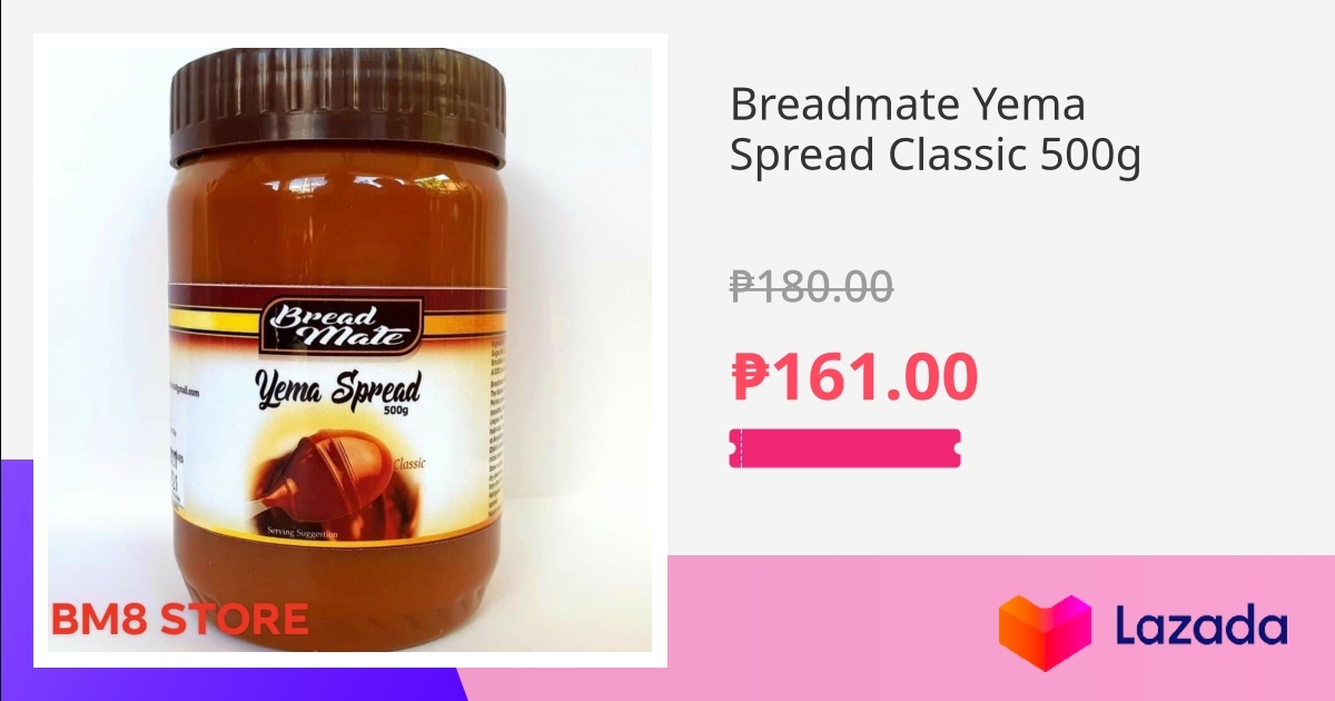 Breadmate Yema Spread Classic 500g