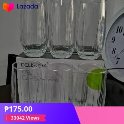 Delisoga Deli Glassware Drinking Set 6pcs 510mL 14cm JS5139-1