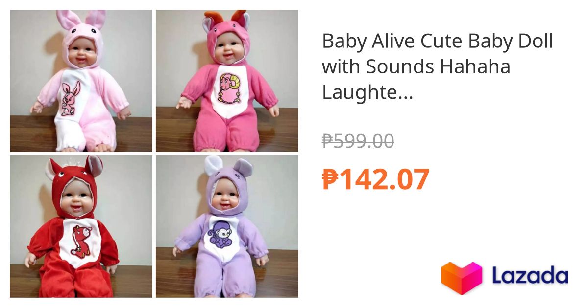 Baby Alive Cute Baby Doll with Sounds Hahaha Laughter Kids Best ...