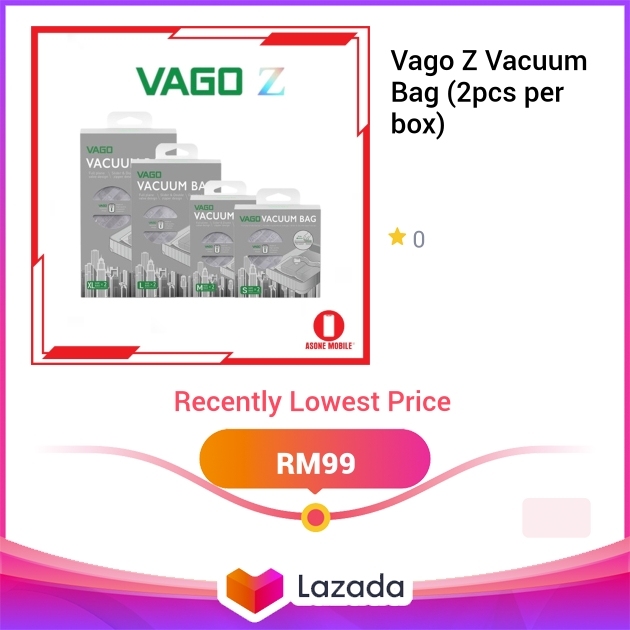 Vago Z Vacuum Bag (2pcs per box)