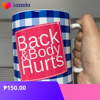 BBW SPOOF MUG - BACK & BODY HURTS MUG
