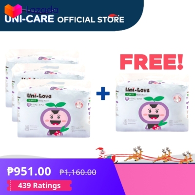 Buy 3 Take 1 UniLove Slim Fit Baby Pants 30's (Medium)