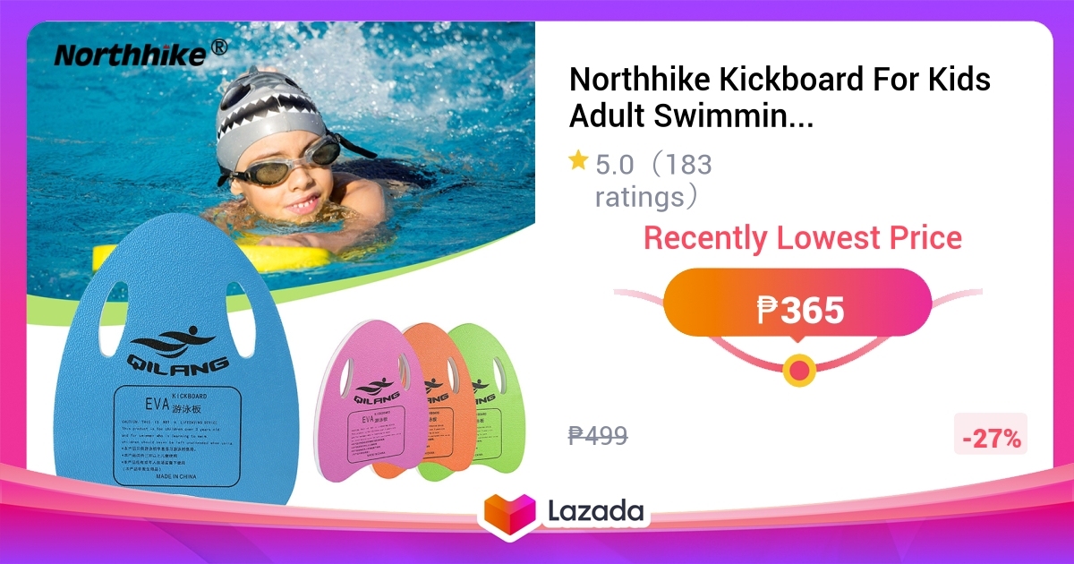 Northhike Kickboard For Kids Adult Swimming Training EVA Foam Floaties ...