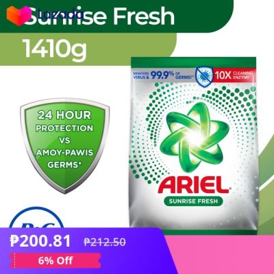 Ariel Sunrise Fresh Laundry Powder Detergent 1410g [Laundry Detergent]