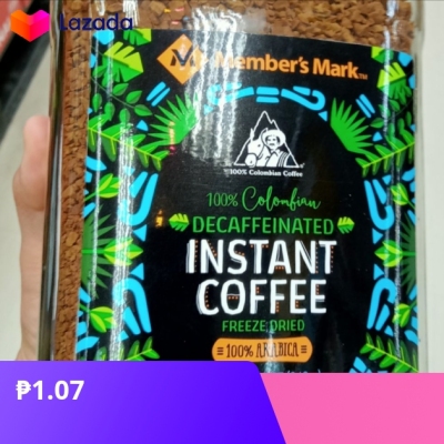 Member's Mark 100% Decaffeinated Instant Coffee 340g