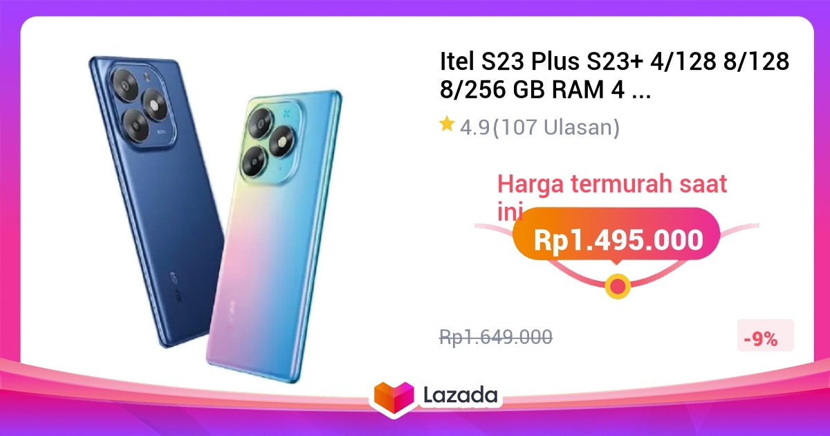 Itel S23 Plus S23+ 4/128 8/128 8/256 GB RAM 4 8 ROM 128 256 4GB 8GB ...