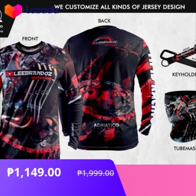 Adriatico Clothing x Leebrandoz Motorcycle Riding Jersey | MOTOVLOG