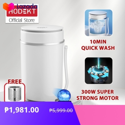 HODEKT Small Mini Washing Machine With Dryer Portable 4.5Kg Can Wash 5 ...