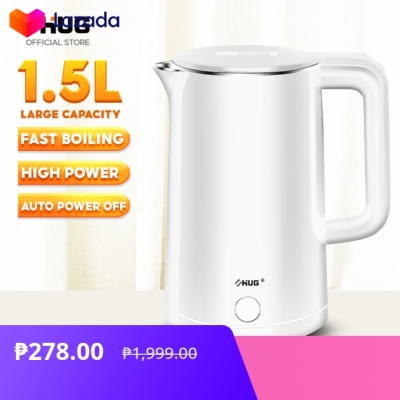HUG 1.5 & 2.3 Liters Fast Boiling Electric Heater Kettle - EK-23 Series
