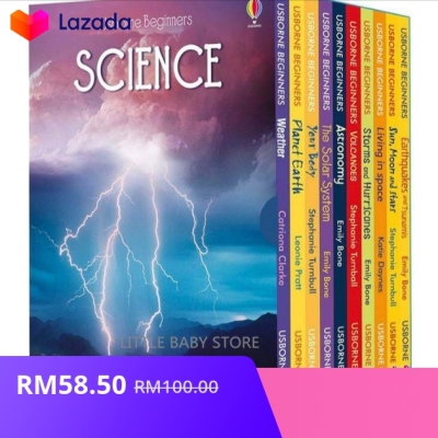 Usborne Beginners science box set (10 books)