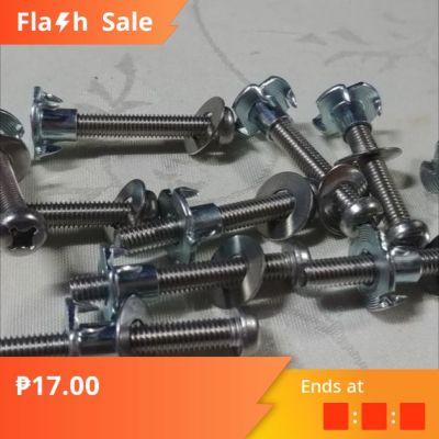 1set T-nut with stainless pan head phillips screw or hex head and ...