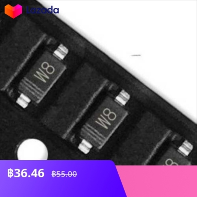 100ชิ้น W8 BZT52C5V1S 5.1V 1/5W 0.2W SOD-323ไดโอด Zener SMD