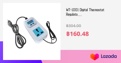 WT-1001 ดิจิตอลตัวควบคุมอุณหภูมิตัวควบคุมอุณหภูมิเต้าเสียบปลั๊กไฟ