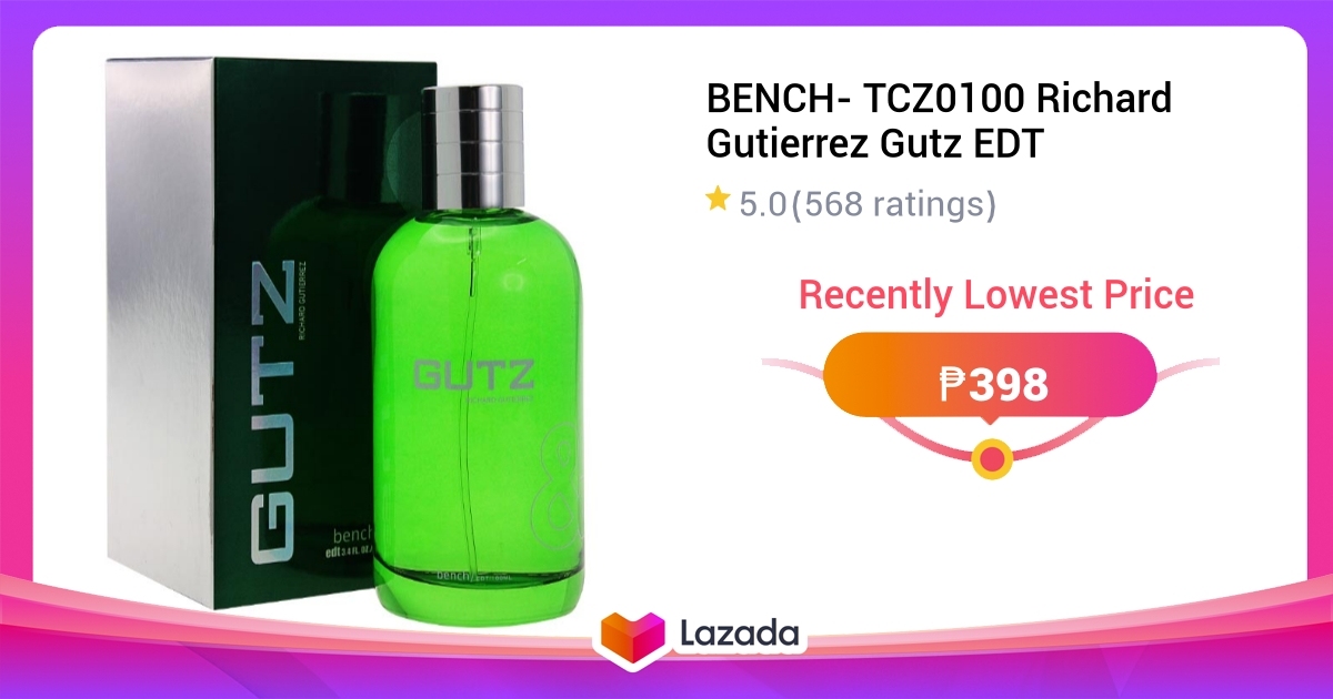 BENCH- TCZ0100 Richard Gutierrez Gutz EDT