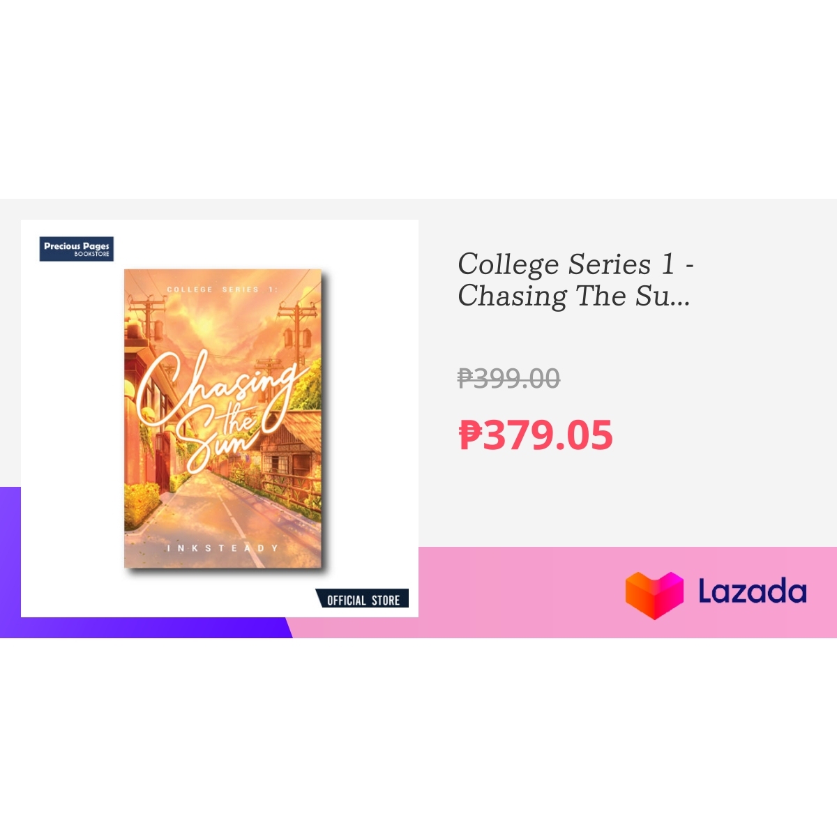 College Series 1 - Chasing The Sun (Reprint - BULKY Version) by ...