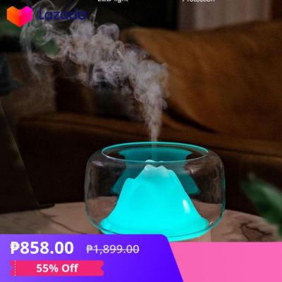 FANTASY Mount Fuji Aroma Oil Diffuser Aromatherapy Machine Ultrasonic ...