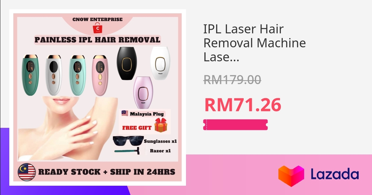 Mesin Pencabut Rambut Laser IPL Epilasi Laser 990000 Kilat Pembuangan ...
