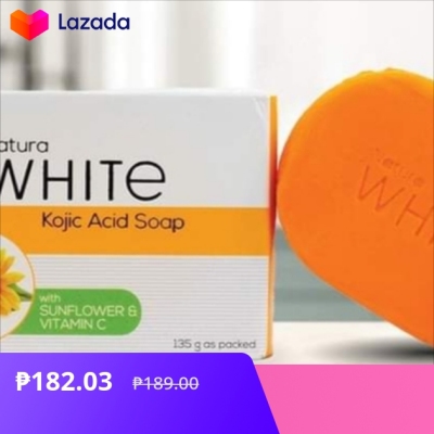 UNO Kojic Soap Original with Sunflower and Vitamin C, Antiaging and ...