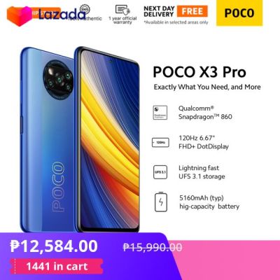 POCO X3 PRO [8GB RAM + 256GB ROM] Android Smartphone
