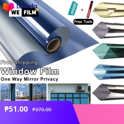 Window Tint Glass Film One Way Mirror Window Film Daytime Privacy Heat ...