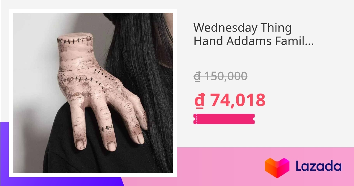 Wednesday Thing Hand Addams Family Decorations Cosplay Hand Latex Fake ...