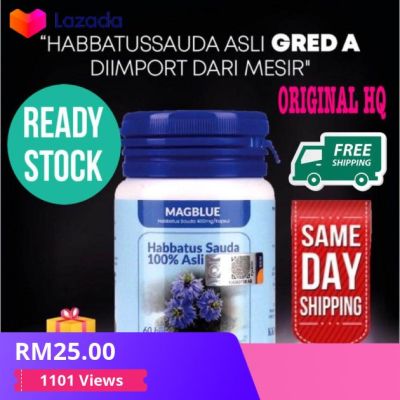 Habatussauda Original Magic Blue 60 Kapsul Gred A LULUS KKM [ Habatus ...