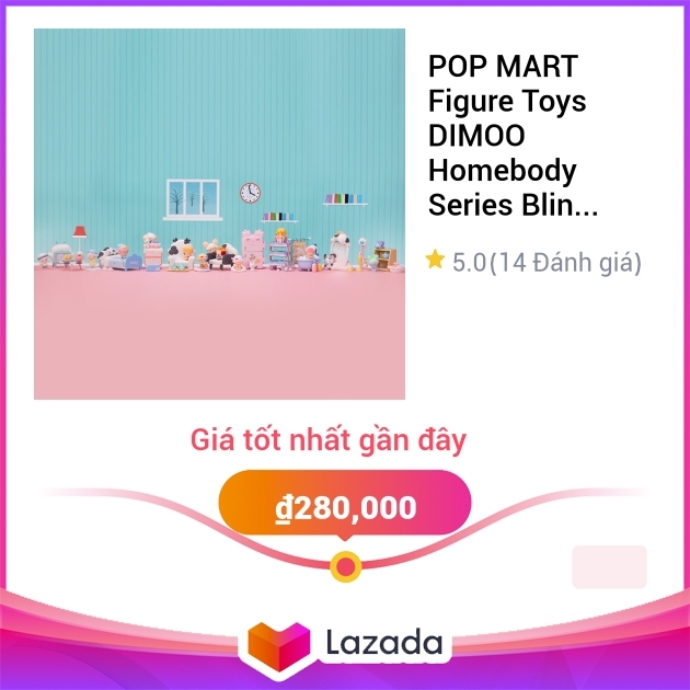 POP MART Figure Toys DIMOO Homebody Series Blind Box