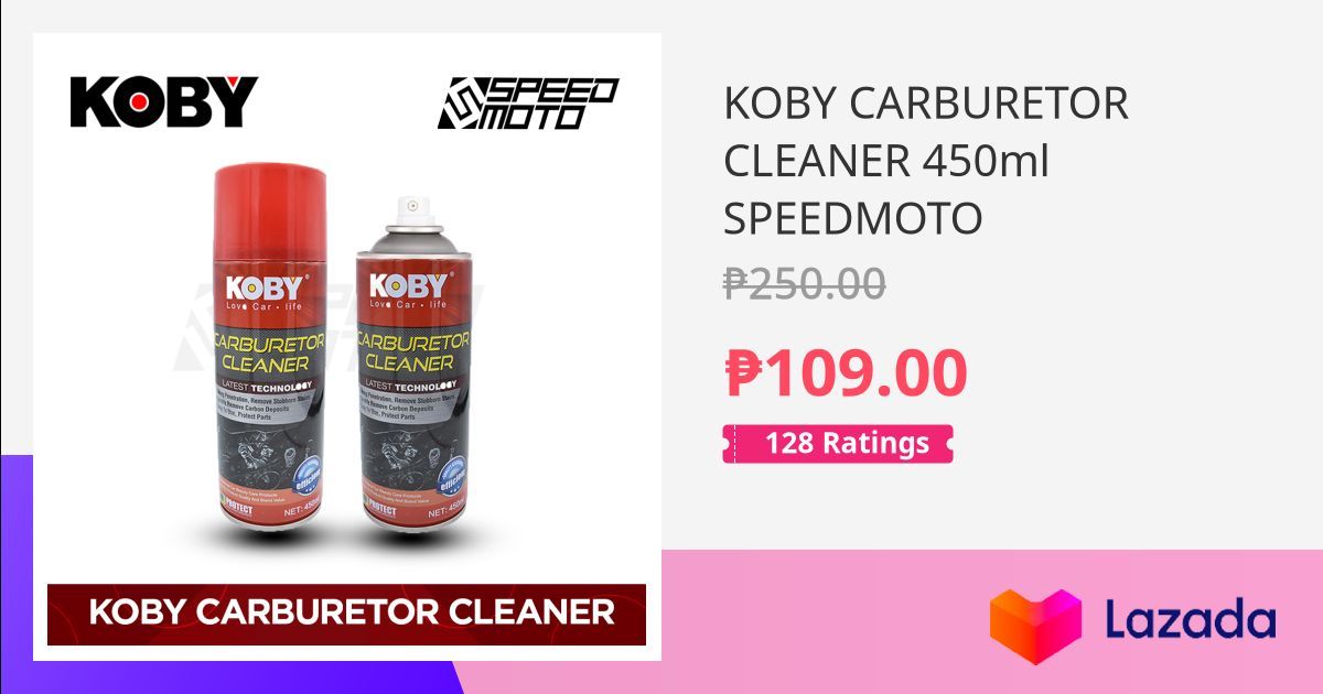 KOBY CARBURETOR CLEANER 450ml SPEEDMOTO