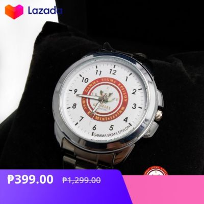 BROTHERHOODSTORE Gamma Sigma Epsilon Edition Silver Stainless Steel ...