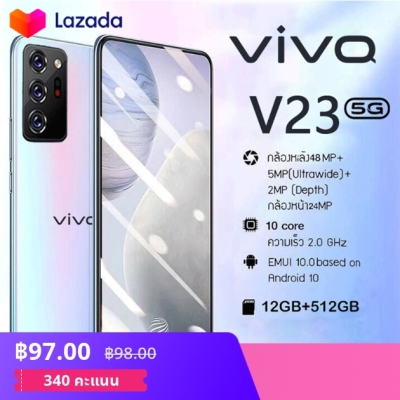 🥇โทรศัพท์มือถือ VIV0 V23 5G Smartphone 4G/5G ใส่ได้2ซิม โทรศัพท์ แรม ...