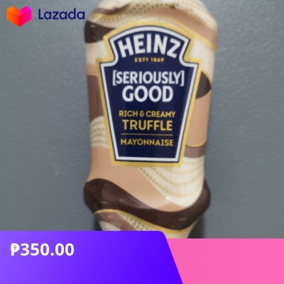 Heinz Seriously Good Truffle Mayo / Garlic Onion 213g (220ML)