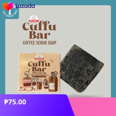 Magara Cuffu Bar - Coffee Scrub Soap 60g