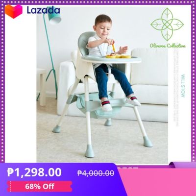 [COD] Premium High Chair with Compartment Booster Toddler Safety ...