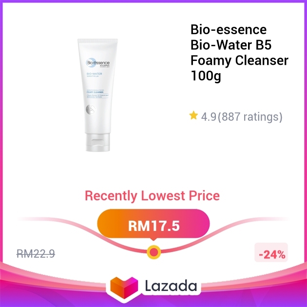 Bio-essence Bio-Water B5 Foamy Cleanser 100g